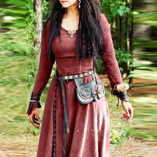 Medieval Long Sleeve Dress – Sense Me